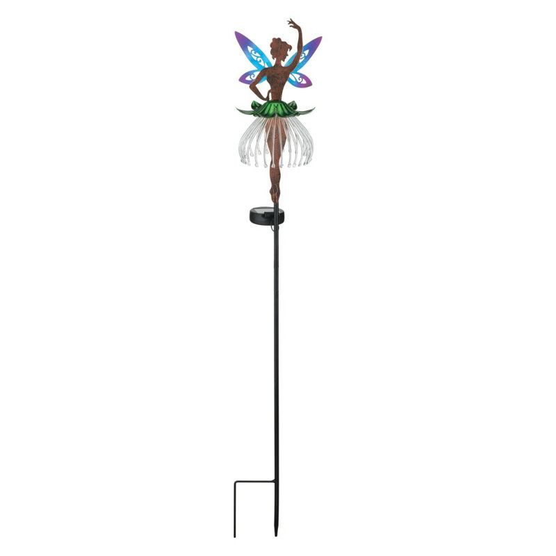Regal Art & Gift Dancer Solar Stake - White | Wayfair