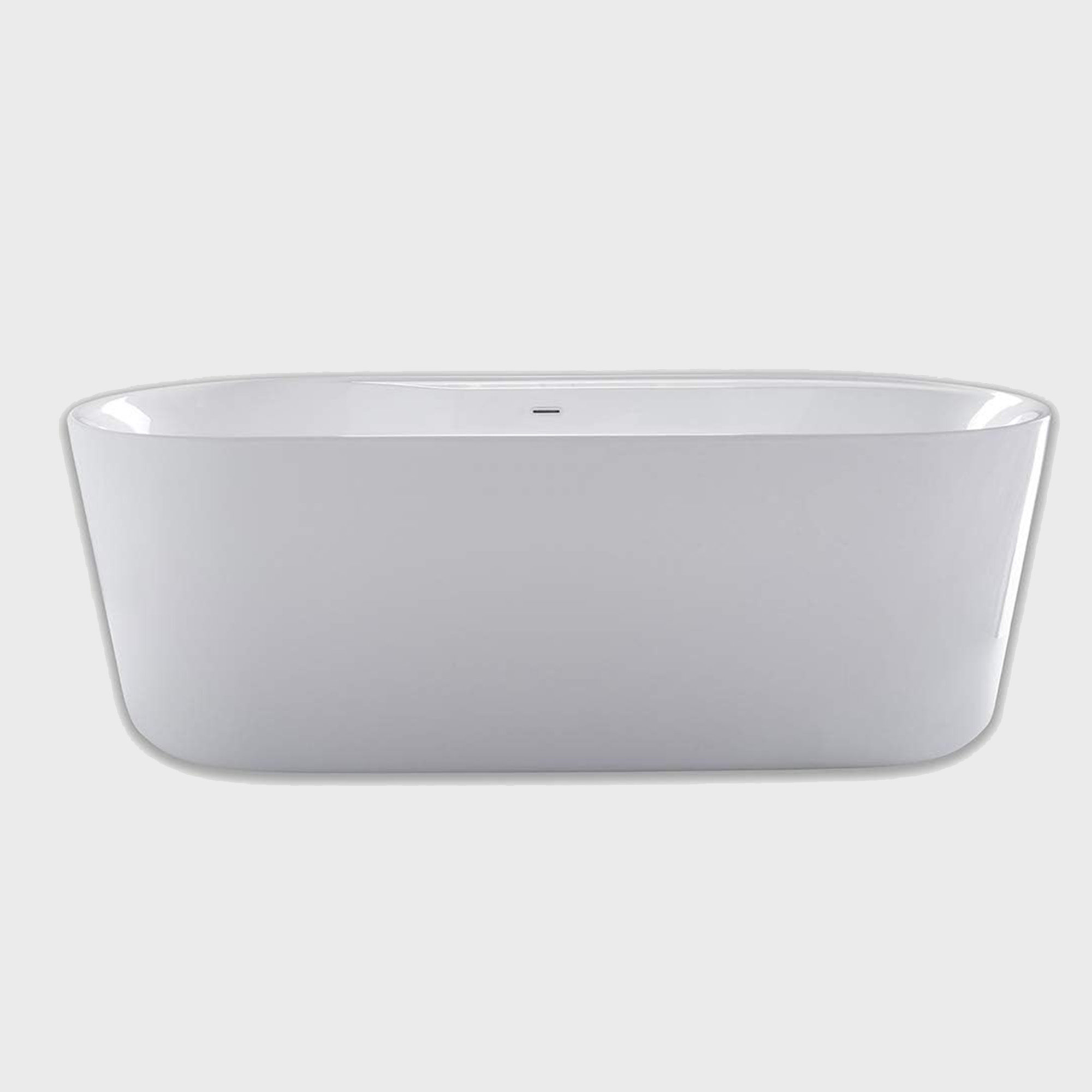 Carver Tubs 72'' x 36'' Freestanding Soaking Acrylic Bathtub | Wayfair