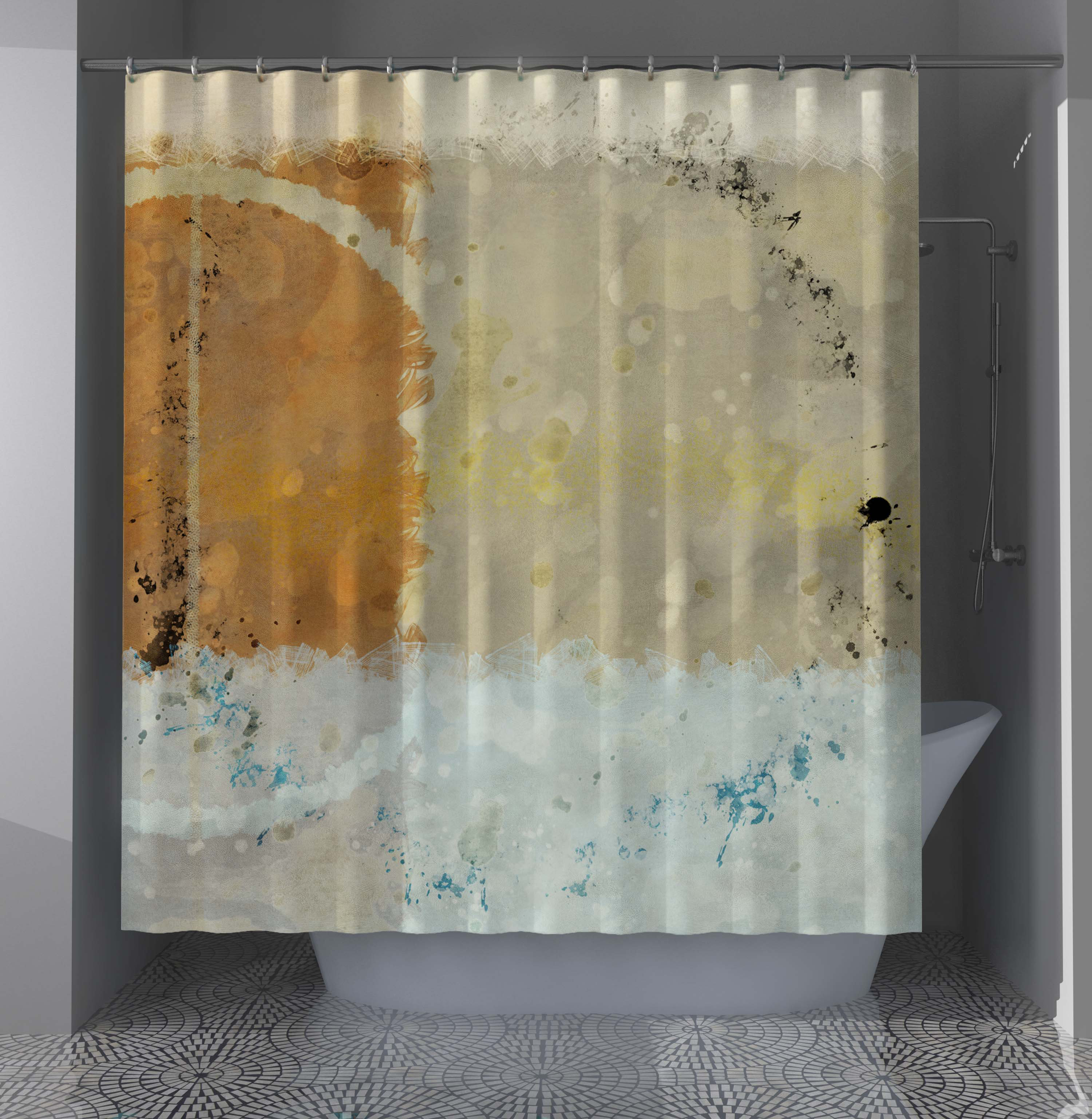 East Urban Home Smooth Pride Shower Curtain | Wayfair