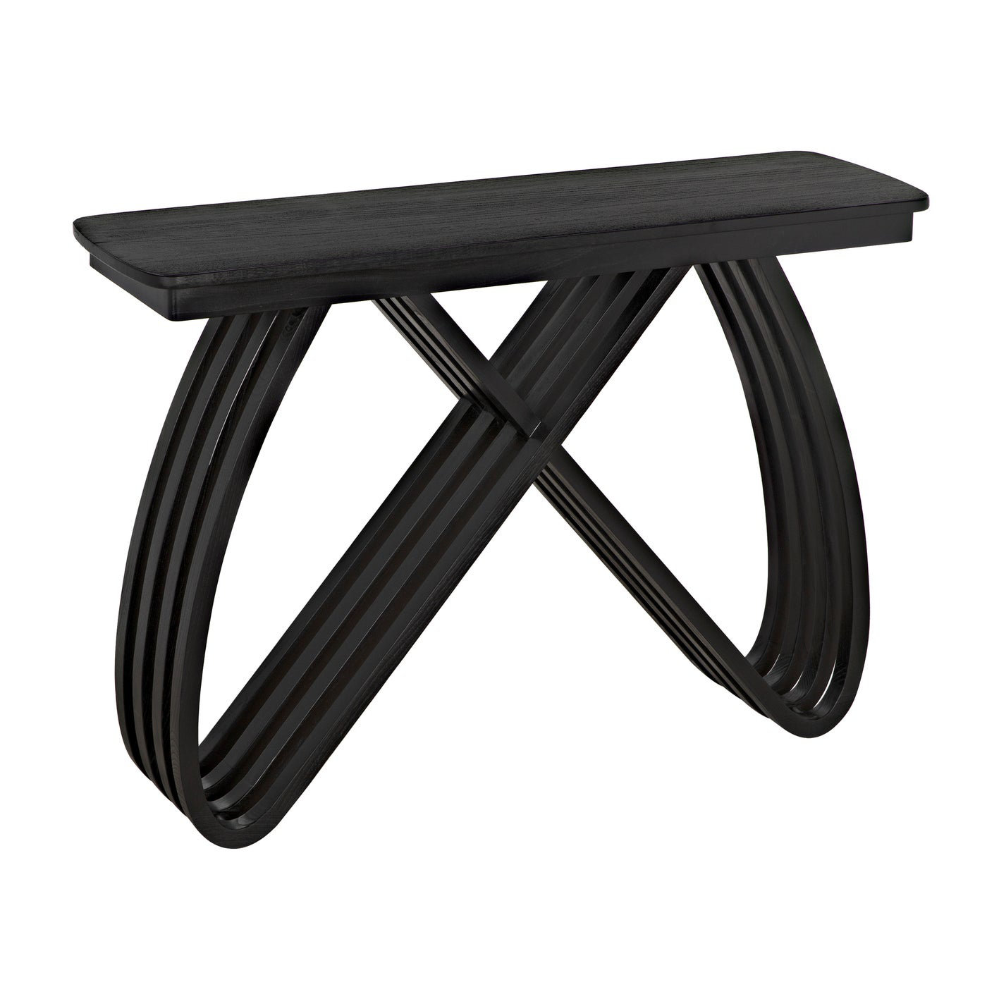 Noir Infinity 51" Solid Wood Console Table | Wayfair