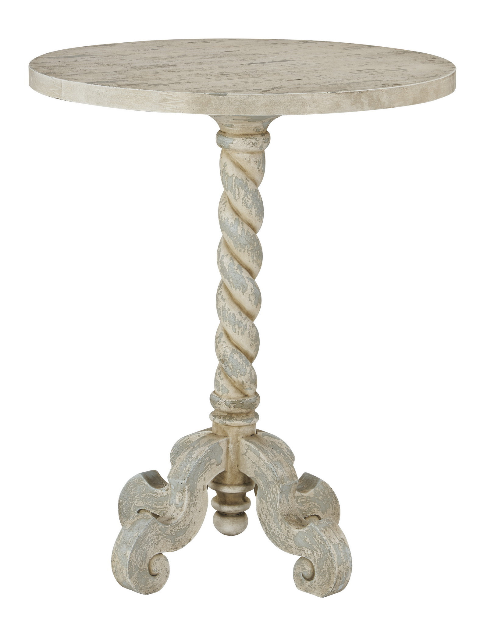 Forty West Izzy 27" Distressed Side Table | Wayfair