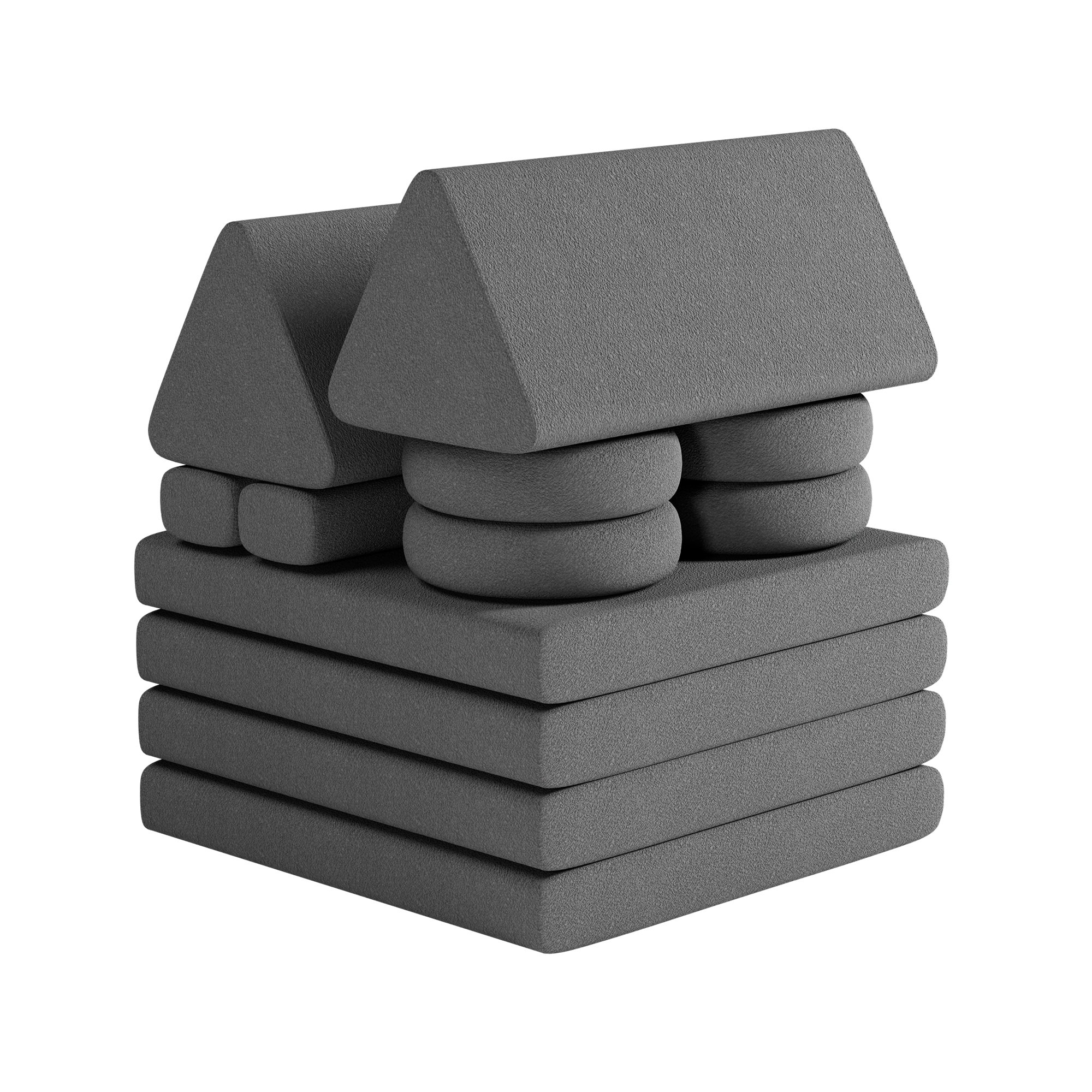 Isabelle & Max™ 12 Pc Modular Foam Couch - DIY Building Blocks Polar ...