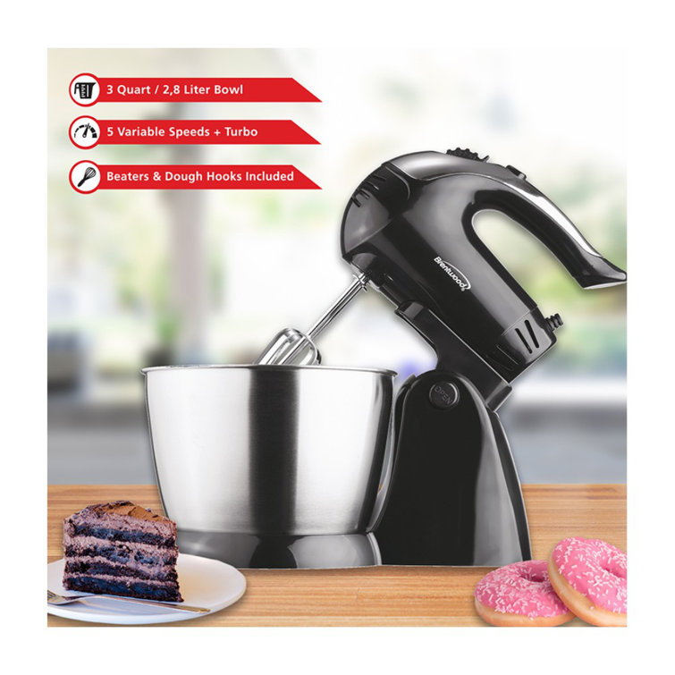 Clearance Prime Max Life 3.2QT Stand Mixer - 5-Speed With Stainless ...