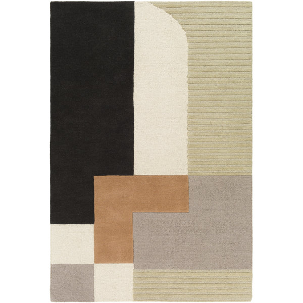 AllModern Mora Handmade Hand Tufted Wool Rug & Reviews | Wayfair