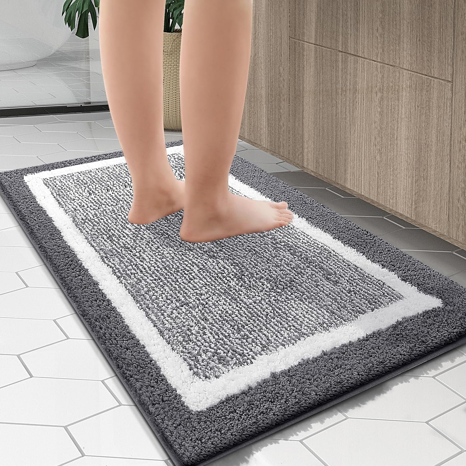 Latitude Run® Neruda Microfiber Bath Rug | Wayfair