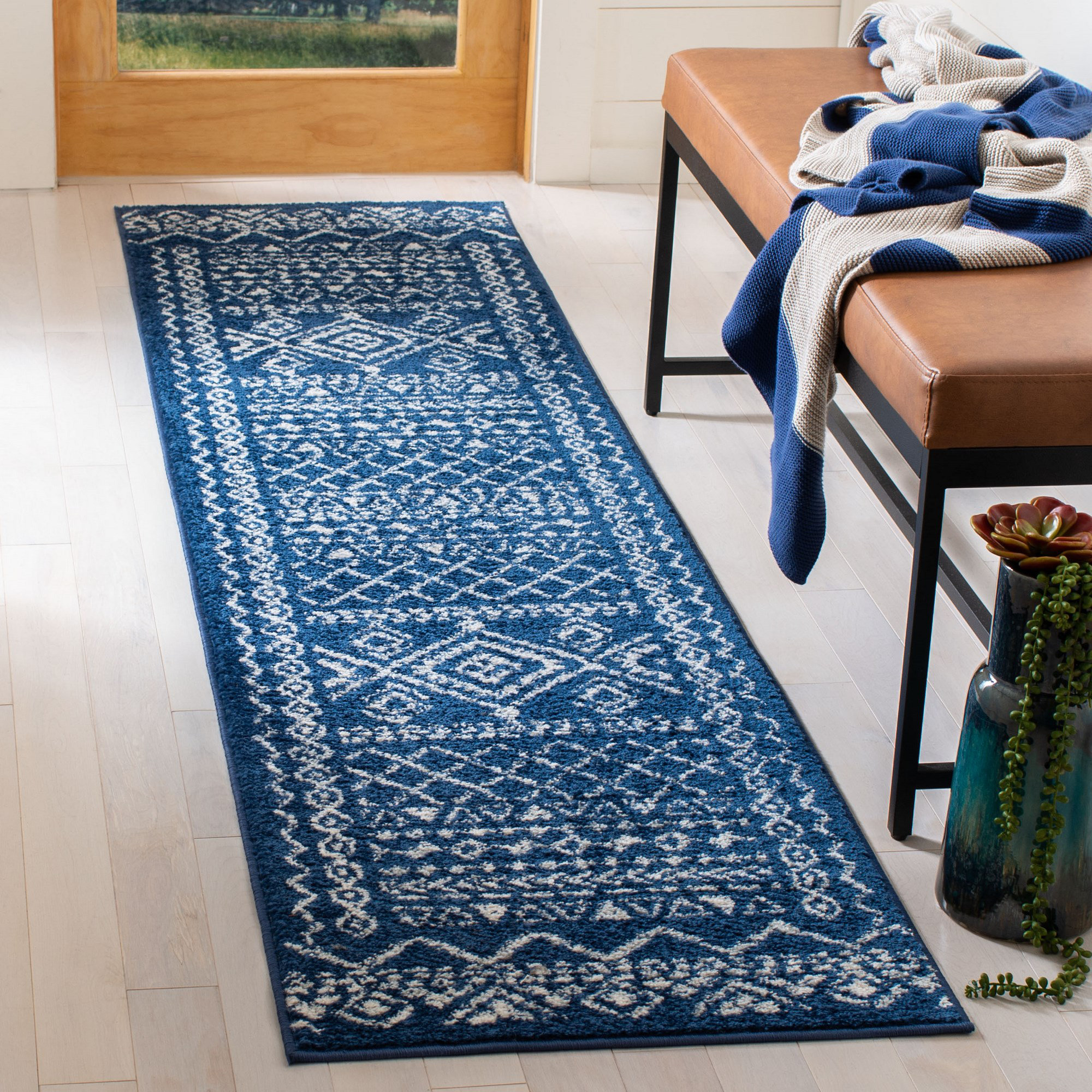Bungalow Rose Cambree Performance Southwestern Rug & Reviews | Wayfair