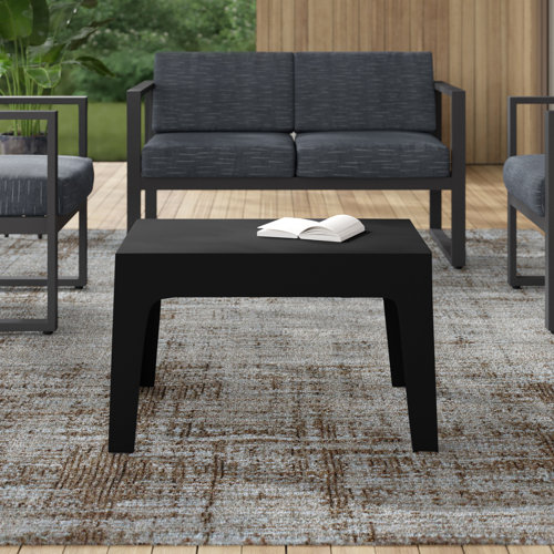 Black Patio Coffee Tables You'll Love | Wayfair