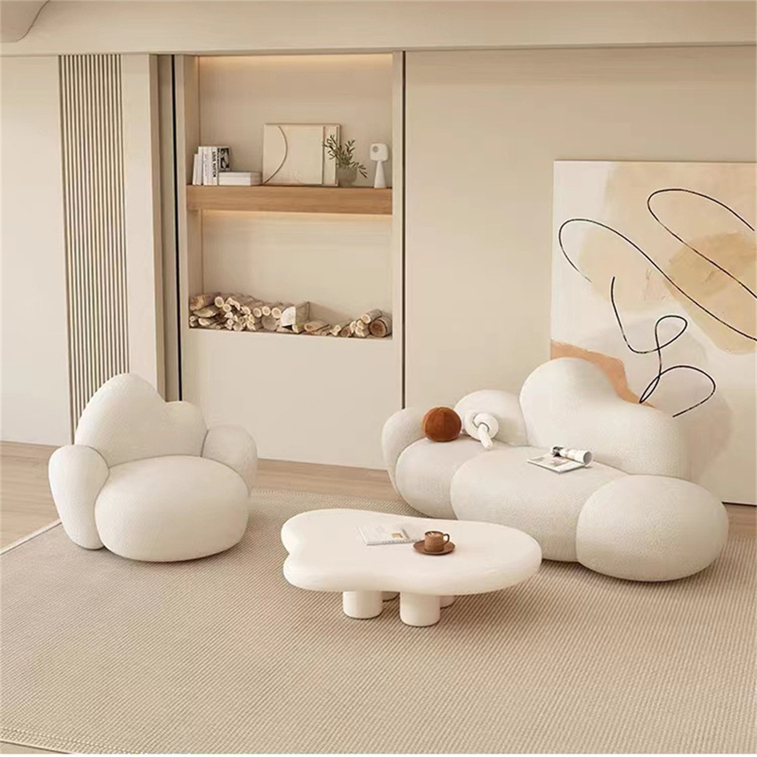 Red Barrel Studio® Hevyn Solid Wood 30.7'' Reception Loveseat | Wayfair