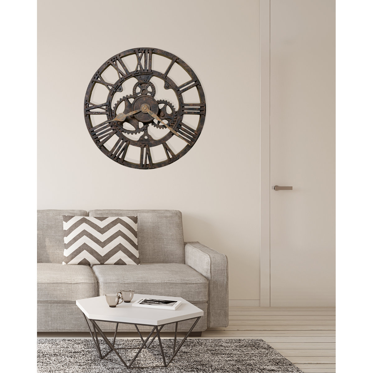 Howard Miller® Allentown Designer Choice 21.5" Wall Clock & Reviews ...