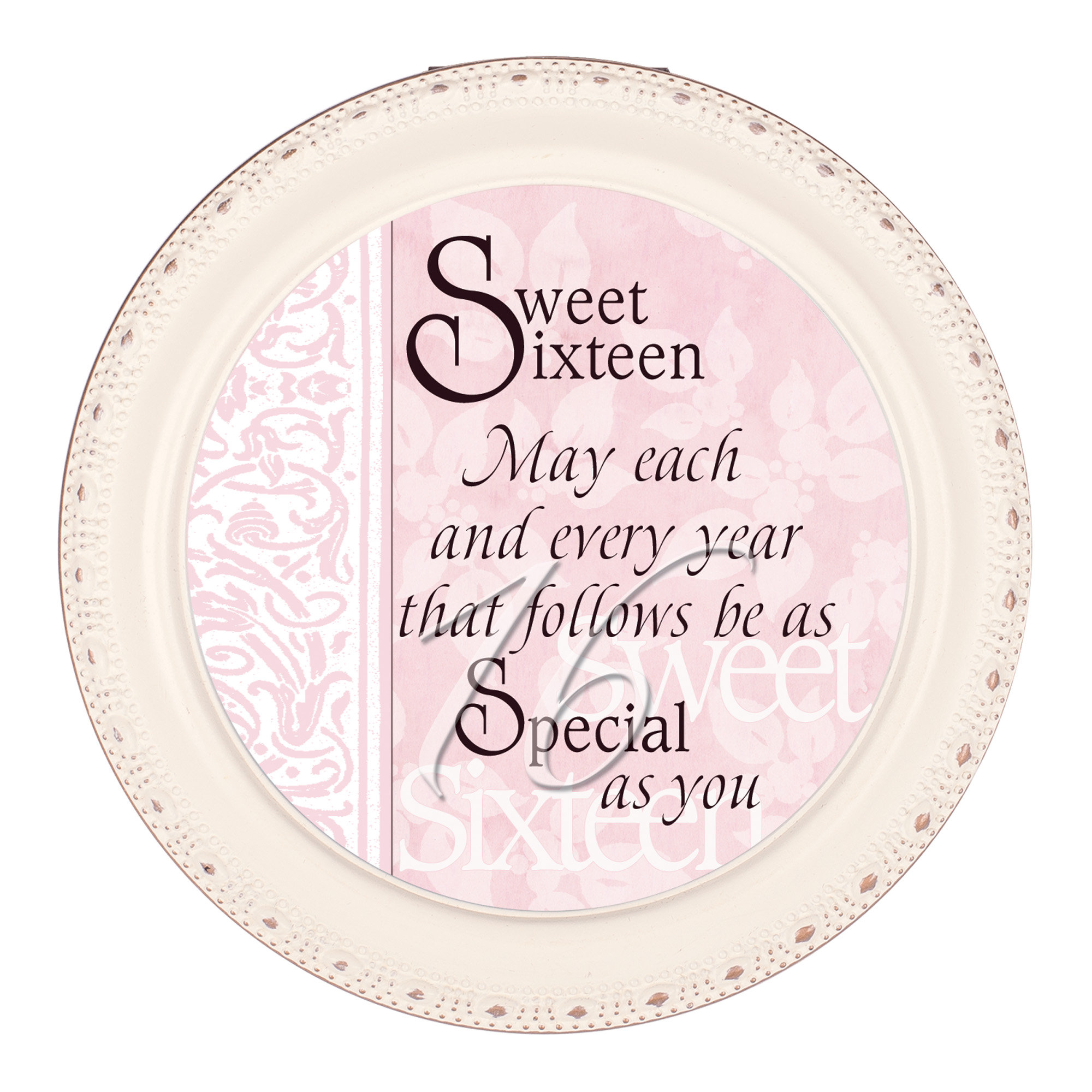 Dicksons Inc Sweet Sixteen Decorative Box | Wayfair