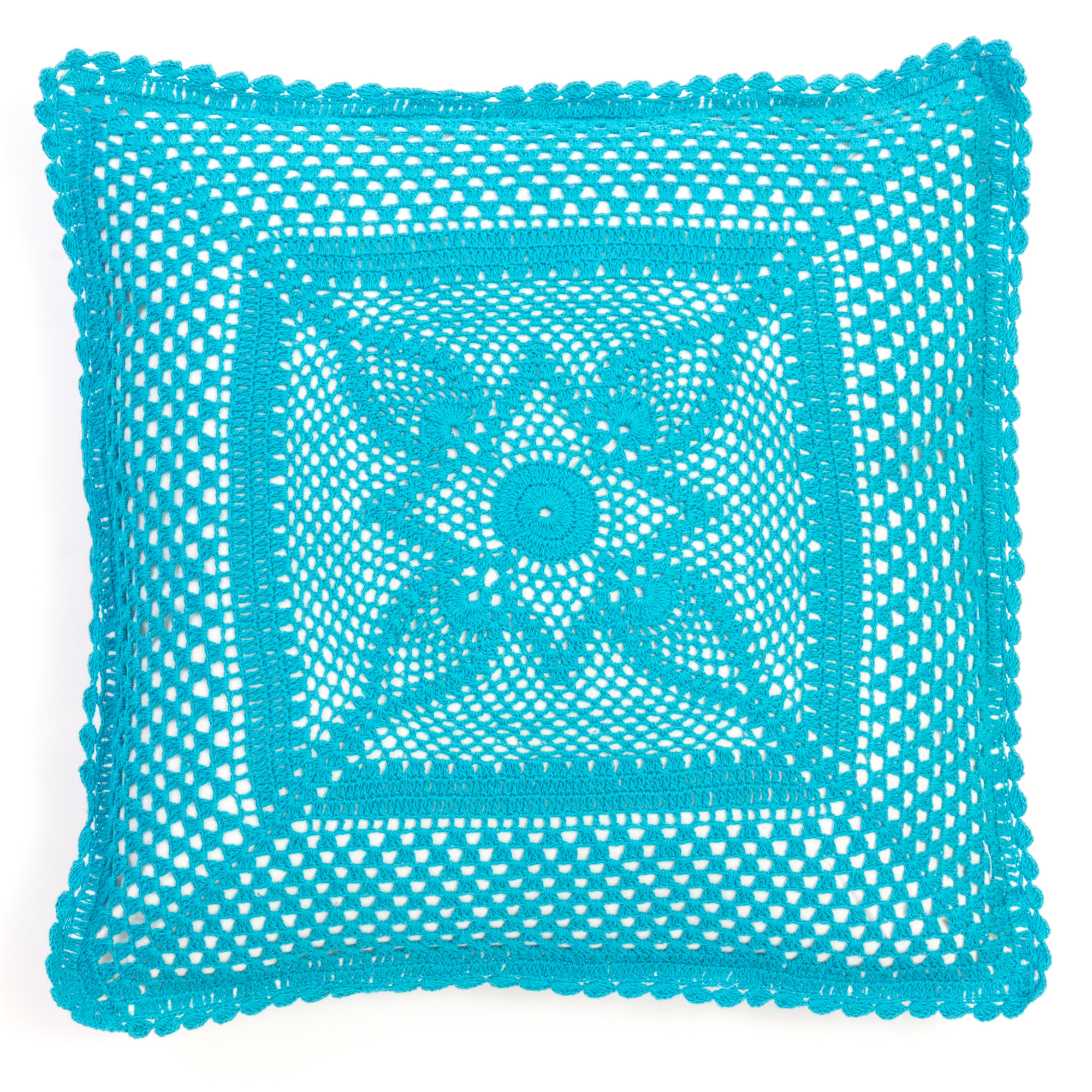 Amity Home Carrie Crochet Cotton Throw Pillow | Wayfair
