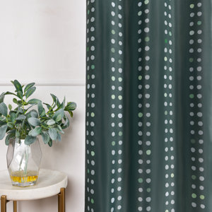 Latitude Run® Brayshaun Polyester Room Darkening Curtain Pair | Wayfair