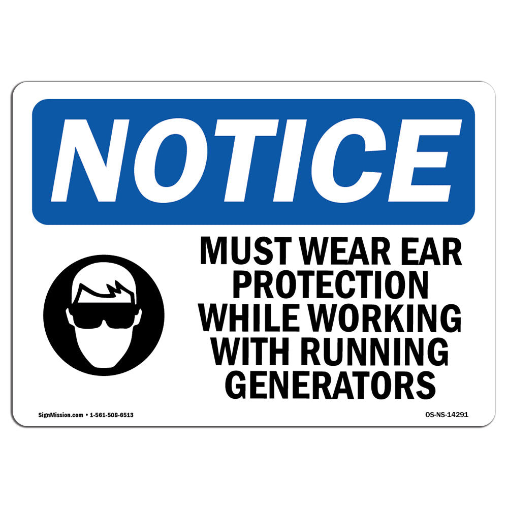 SignMission Must Wear Ear Protection While Sign | Wayfair