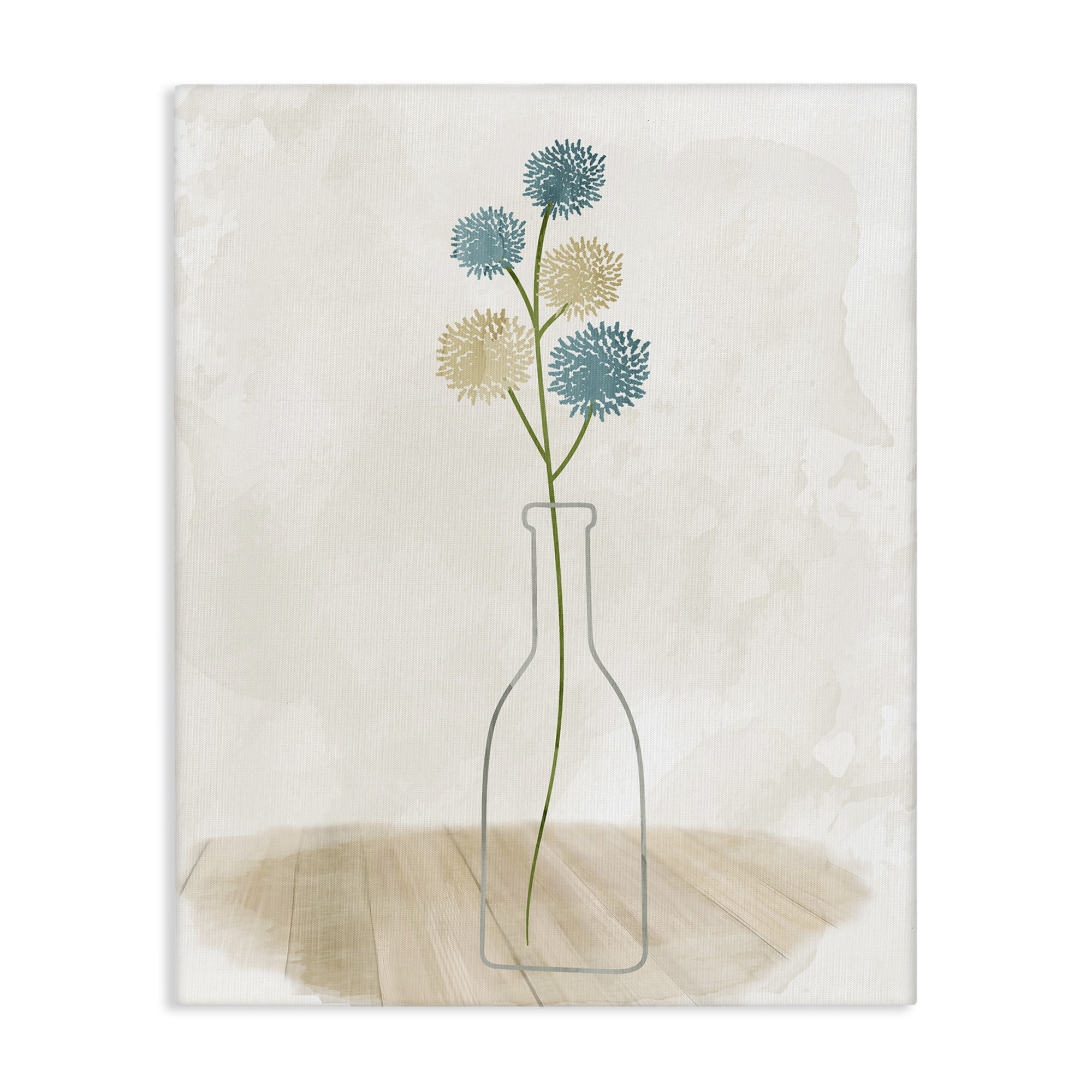 Winston Porter Simple Bud Vase Canvas Wall Art by Kim Allen | Wayfair
