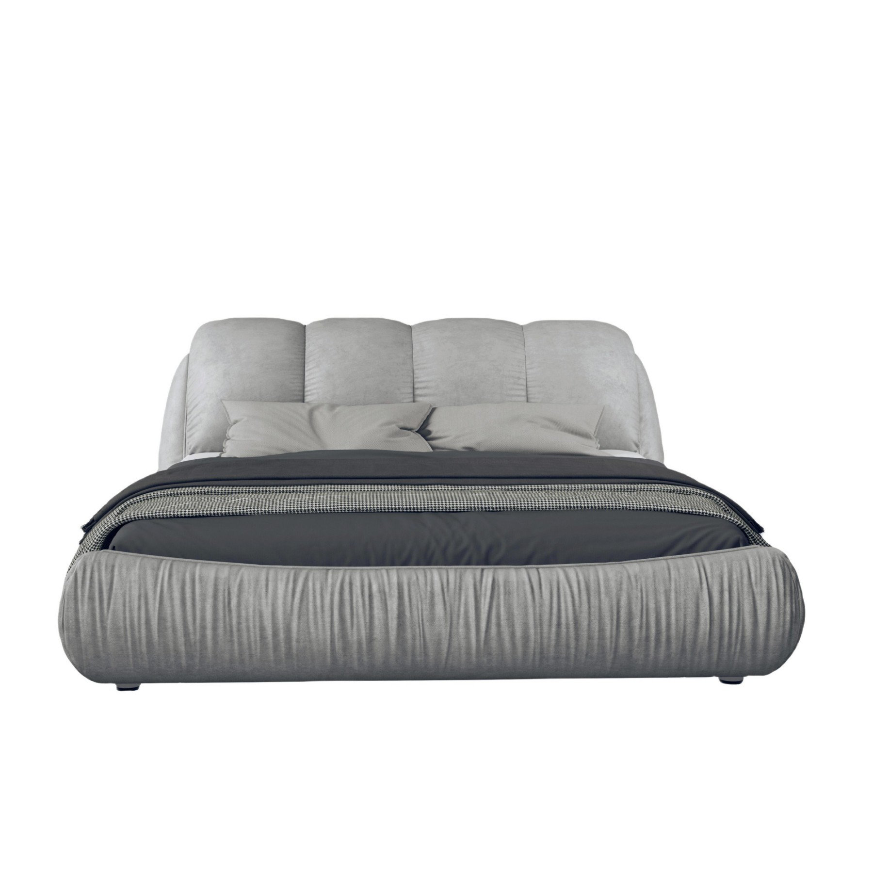 Hokku Designs Upholstered Platform Bed with Oversized | Wayfair