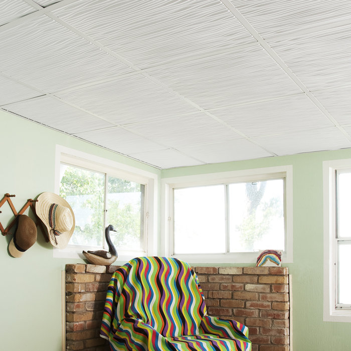 Genesis Waterproof Designer Series 23.75'' L x 23.75'' W Textured Vinyl ...