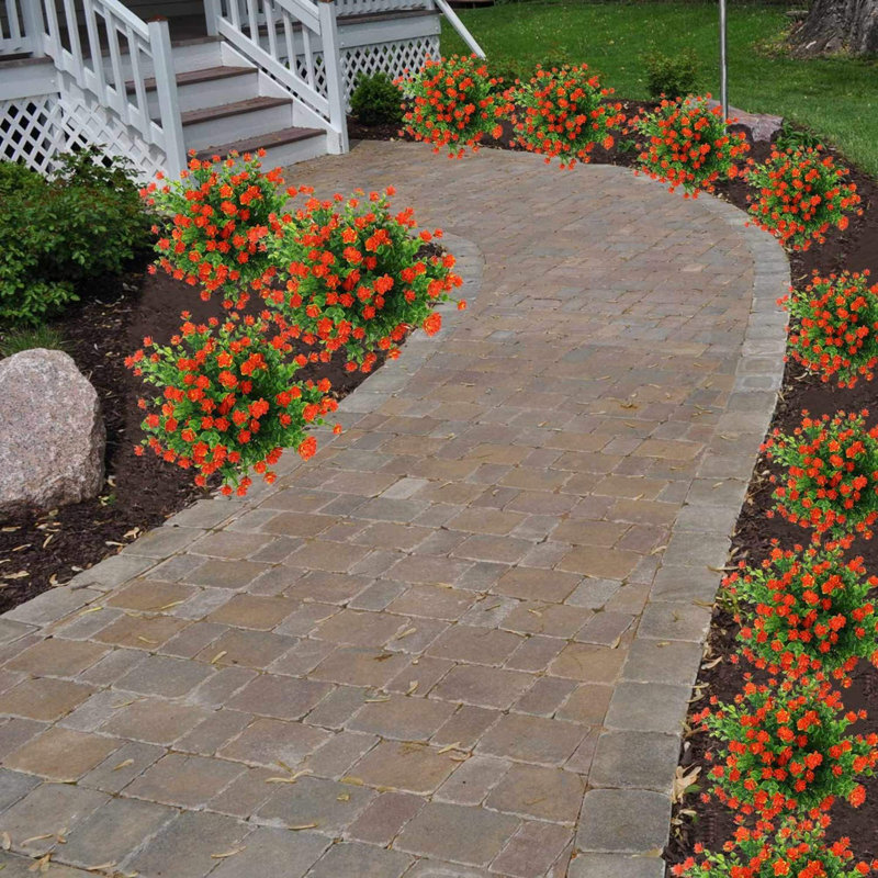 Primrue Artificial Flowers Lifelike No Fade UV Resistant Guaranteed ...