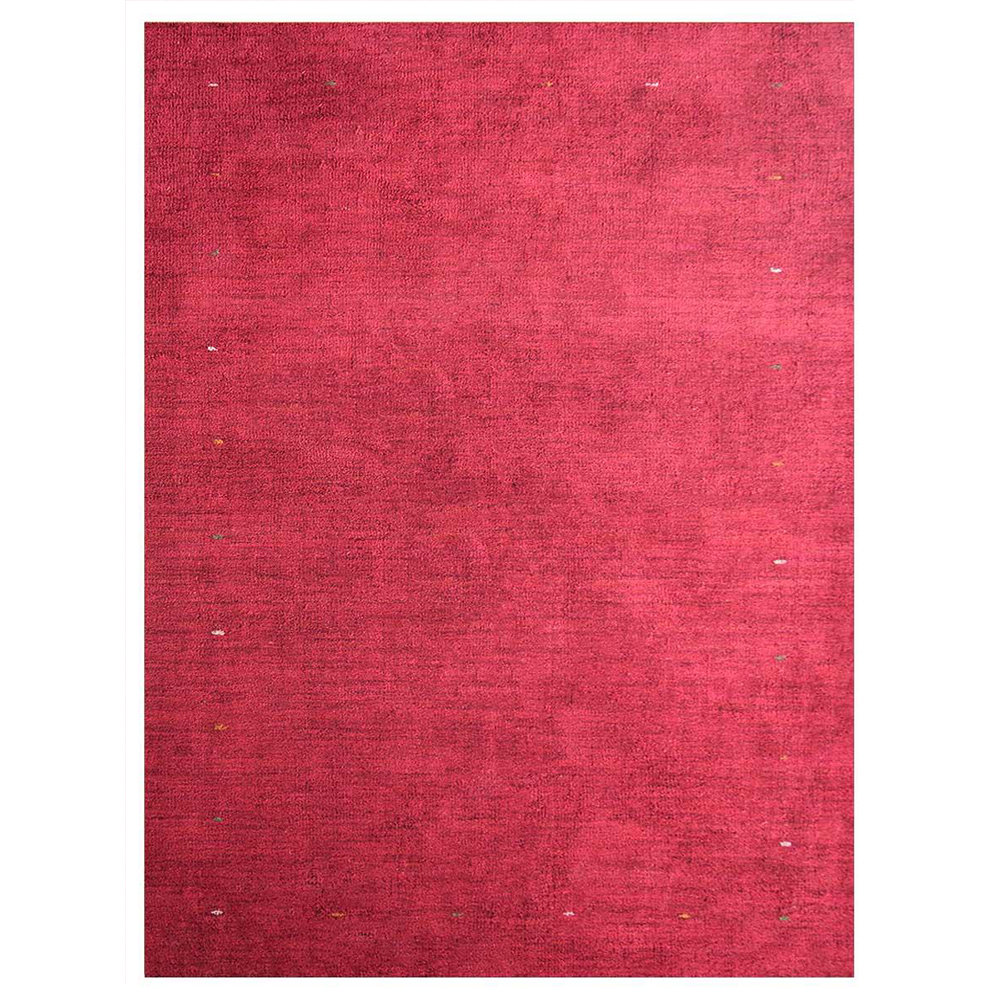 Foundry Select Handloom Knotted Silk Solid Red Area Rug - Wayfair Canada