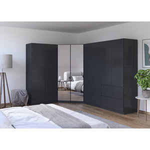 Rauch Wardrobe wardrobe set COSTA handle-less front, push-to-open ...
