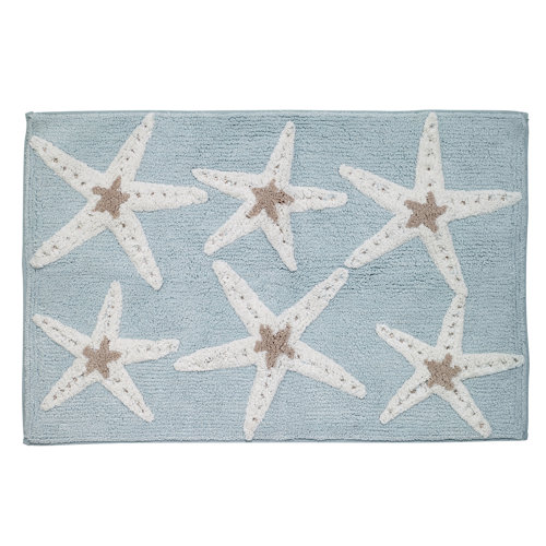 100% Cotton Bath Rugs & Mats You'll Love | Wayfair
