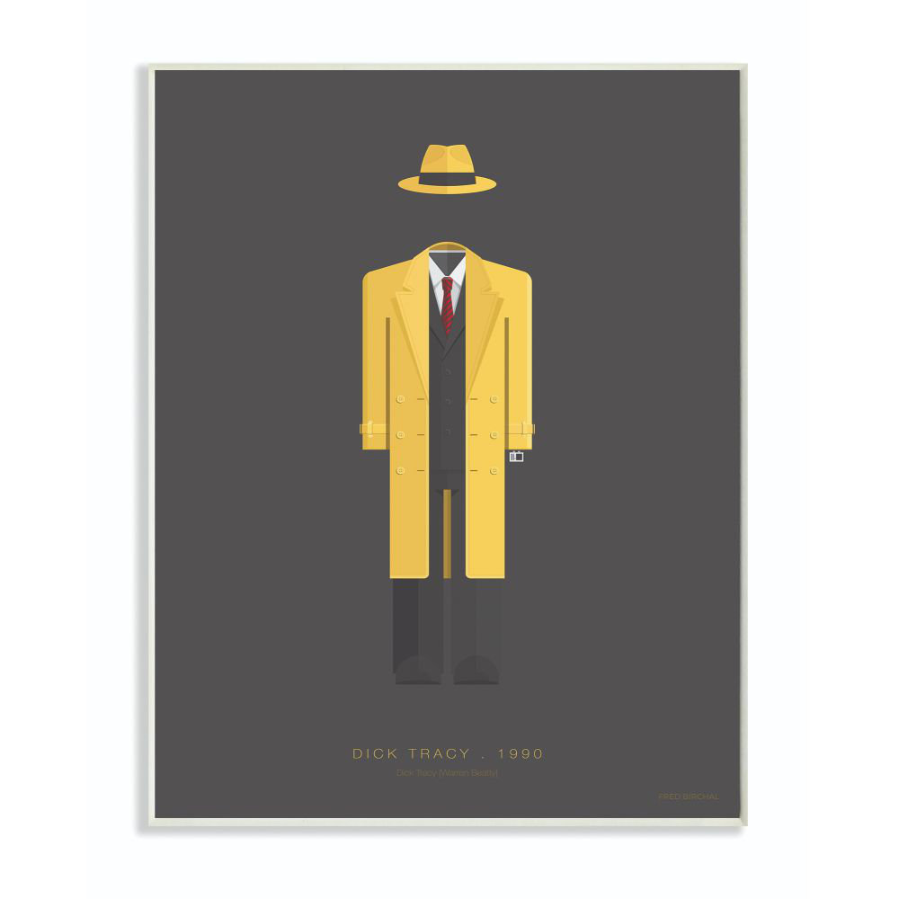 Stupell Industries 'Dick Tracy Famous People Characters Fashion Design ...