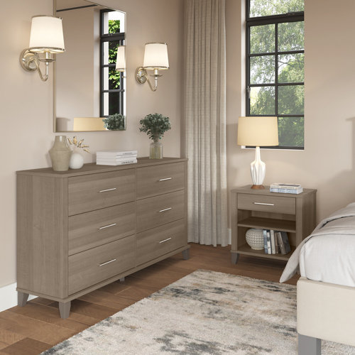 Laurel Foundry Modern Farmhouse Giovanna 2 Piece Dresser Set & Reviews ...