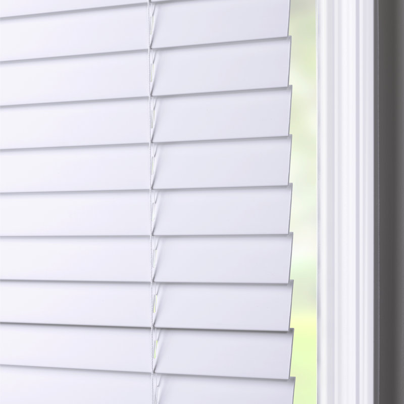 Symple Stuff 2” Room Darkening Smooth Cordless Faux Wood Blind | Wayfair