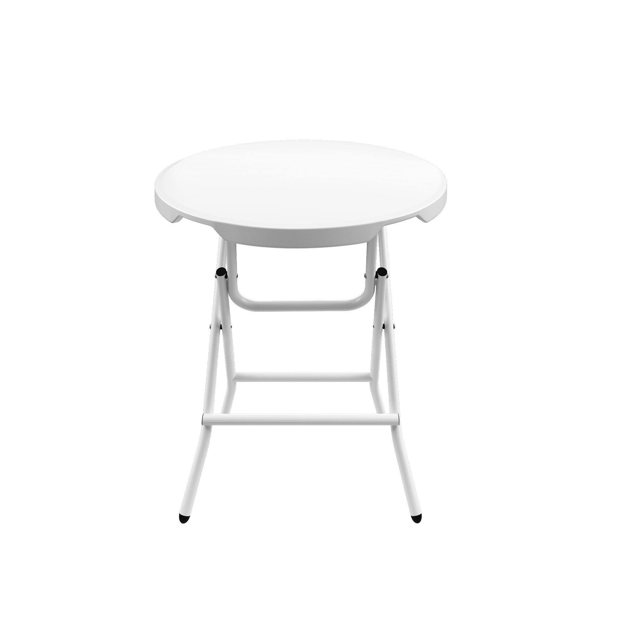 Ebern Designs Jarmal Round 32'' Outdoor Picnic Table | Wayfair