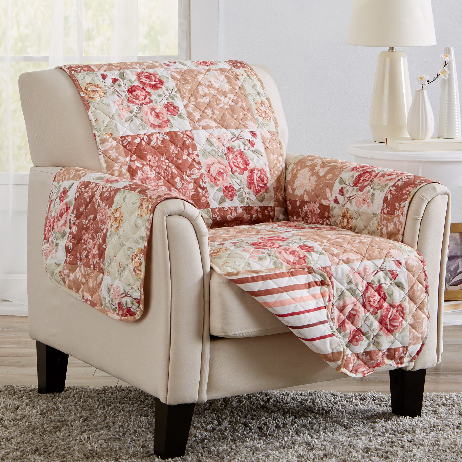 Red Barrel Studio Maribel Solid Reversible Chair Pet Furniture ...
