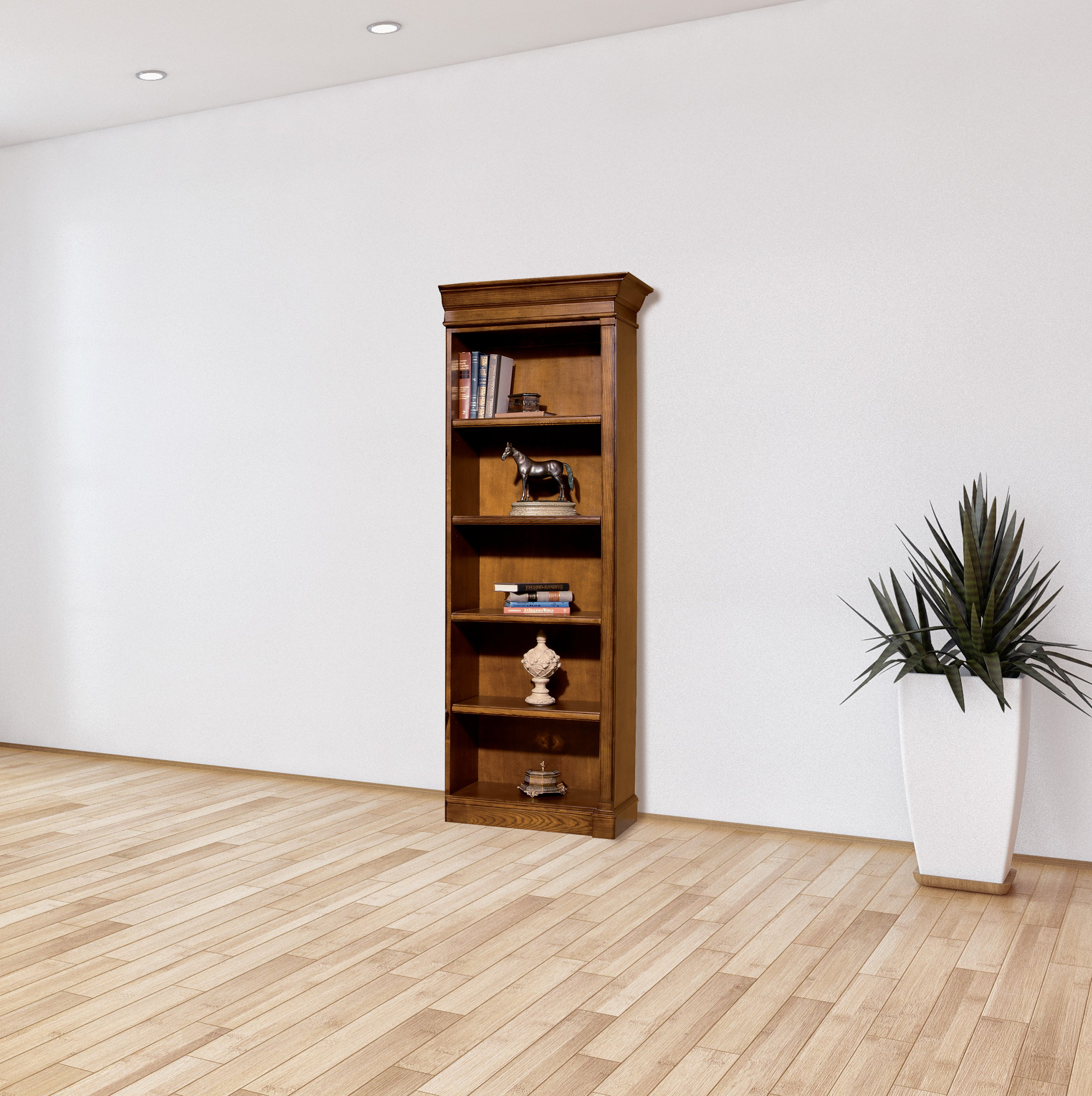 Loon Peak® Shultz Left Pier Standard Bookcase | Wayfair