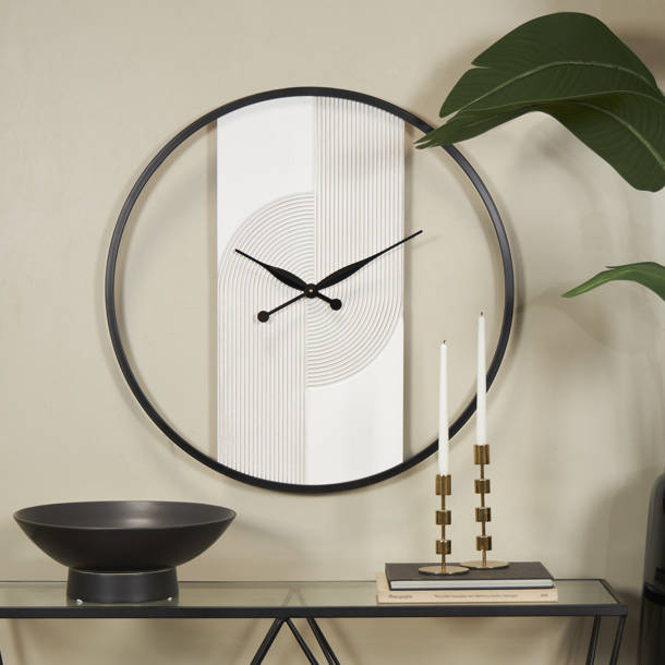 Ivy Bronx Braylsham Metal Wall Clock & Reviews | Wayfair