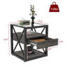 Trent Austin Design® Modern End Table With Drawer - Nightstand For ...