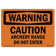 SignMission Caution Archery Range Do Not Enter Sign | Wayfair