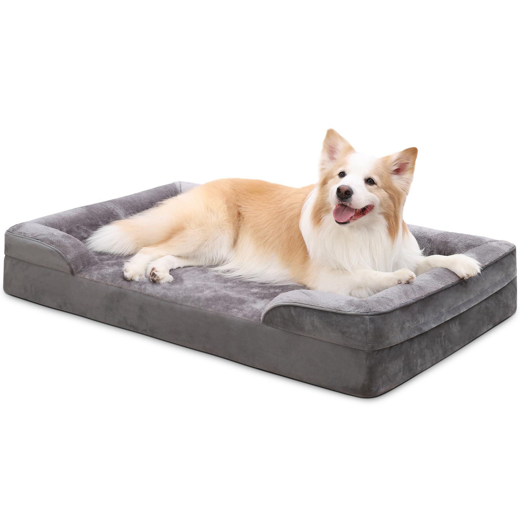 Latitude Run® Orthopedic Dog Beds Large Sized Dog Waterproof XL Dog Bed ...