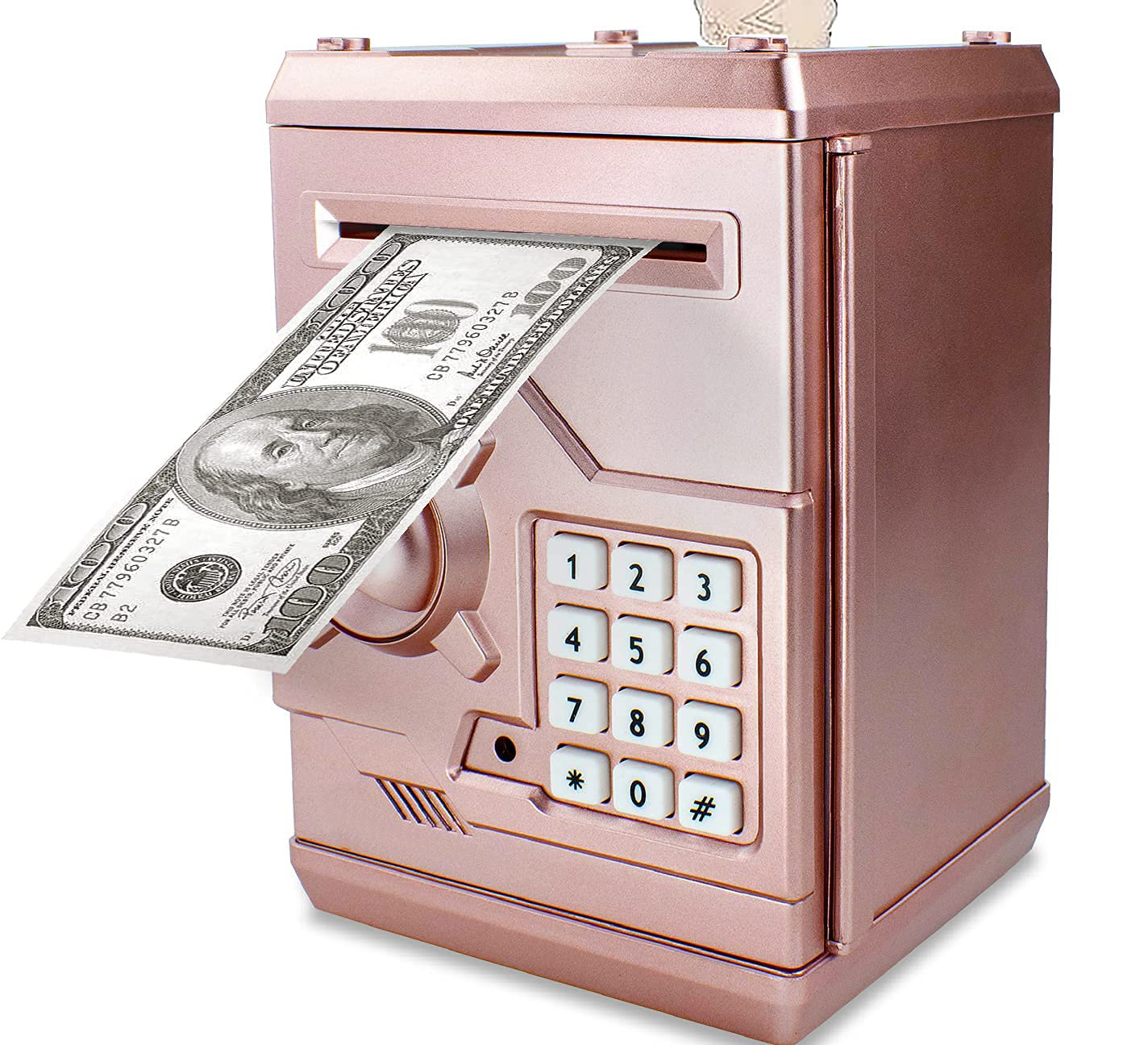 Harriet Bee Piggy Bank Electronic Mini ATM For Kids Baby Toy, Safe Coin ...