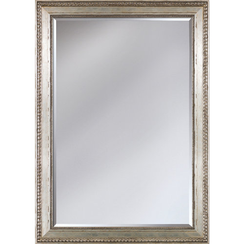 Rectangle Silver Wall Mirrors You'll Love | Wayfair