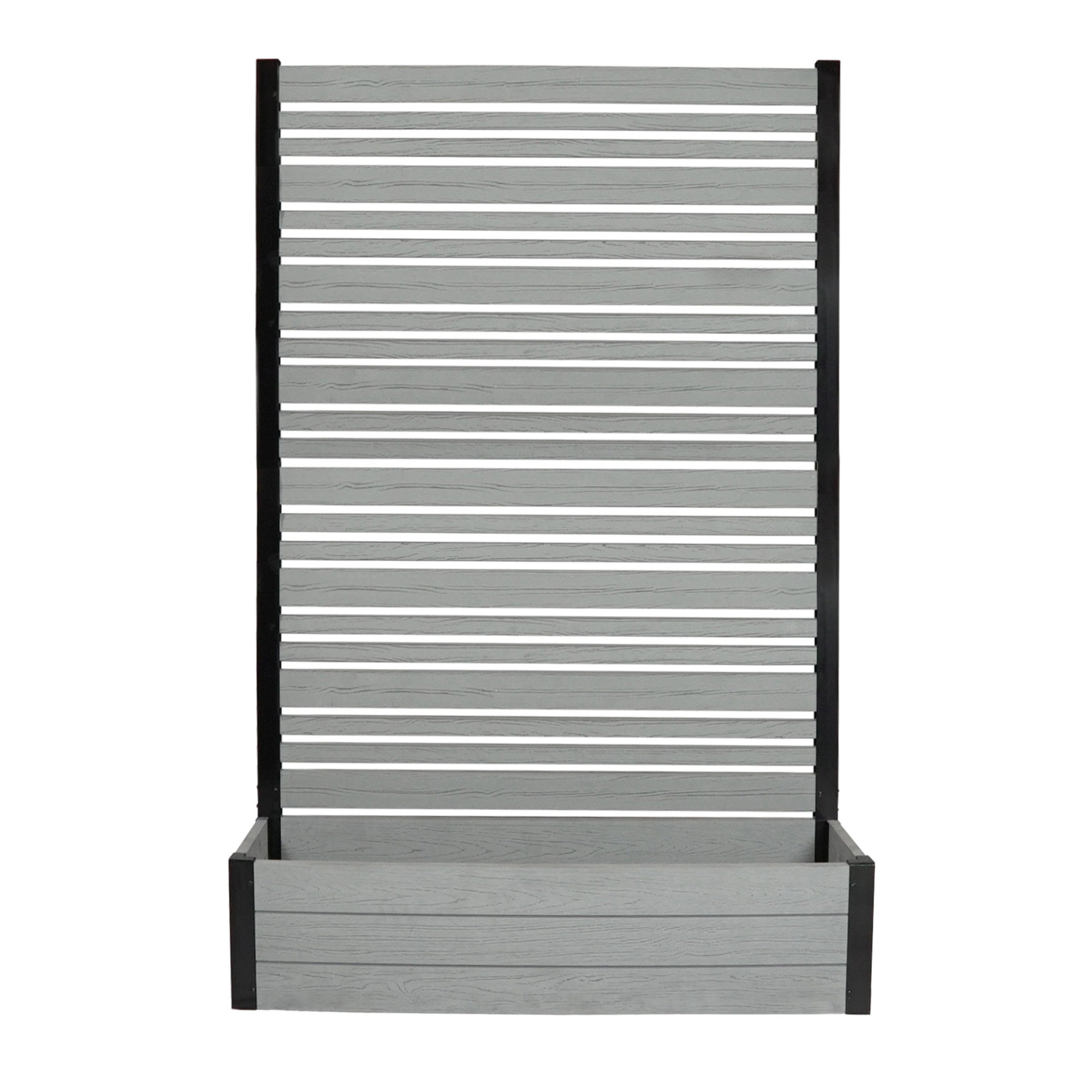 Enclo 6 ft. Tall Florence Freestanding Woodtek Vinyl Privacy Screen ...