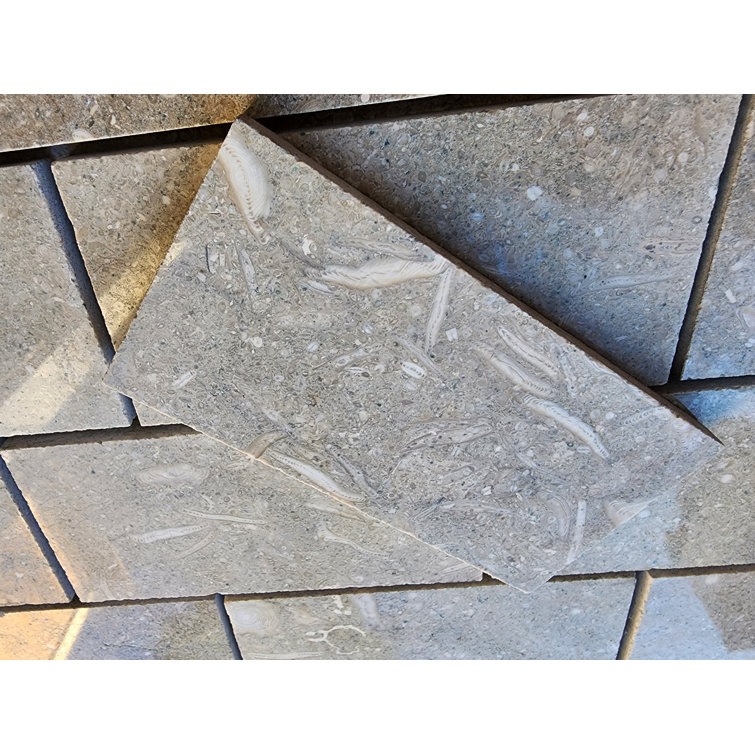 SB TILE AND STONE 3" x 6" Natural Stone Look Singular Subway Wall Floor ...