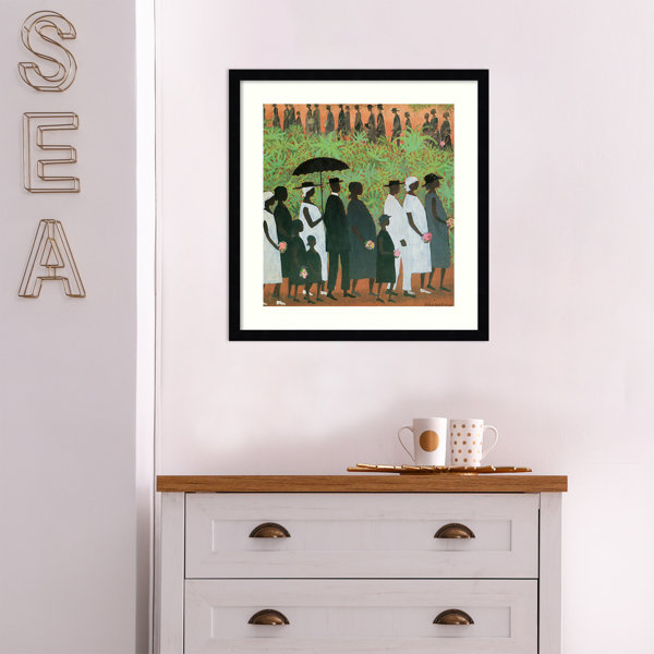 House of Hampton® Funeral Procession by Ellis Wilson - Picture Frame ...