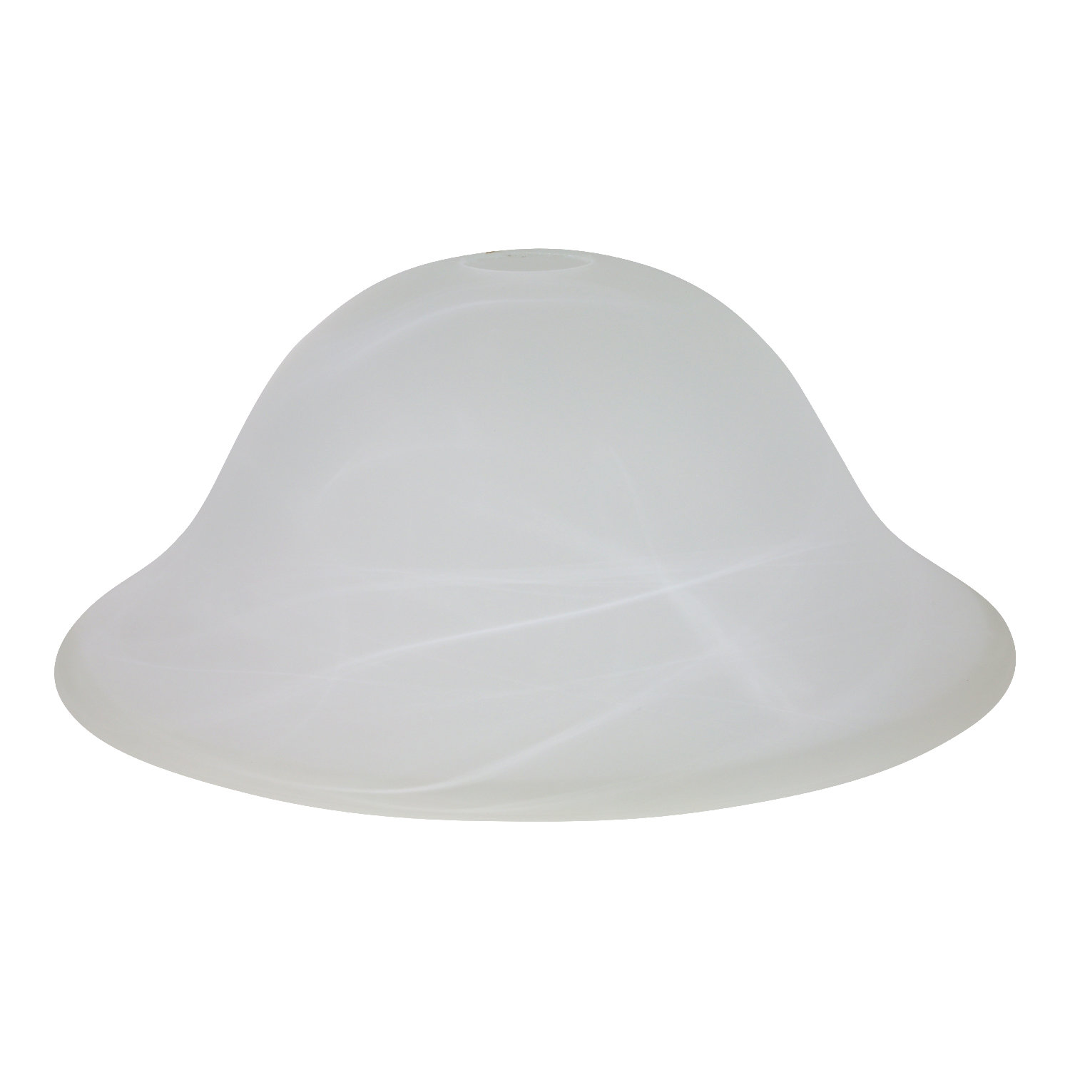 Red Barrel Studio® Bronislova 4.75" H x 12" W Alabaster Glass Lamp ...