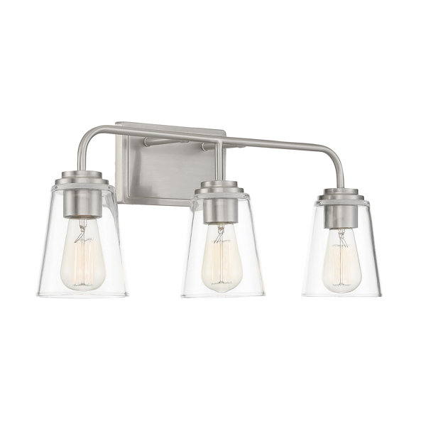 Wade Logan® Hammes 3 - Light Dimmable Vanity Light & Reviews | Wayfair