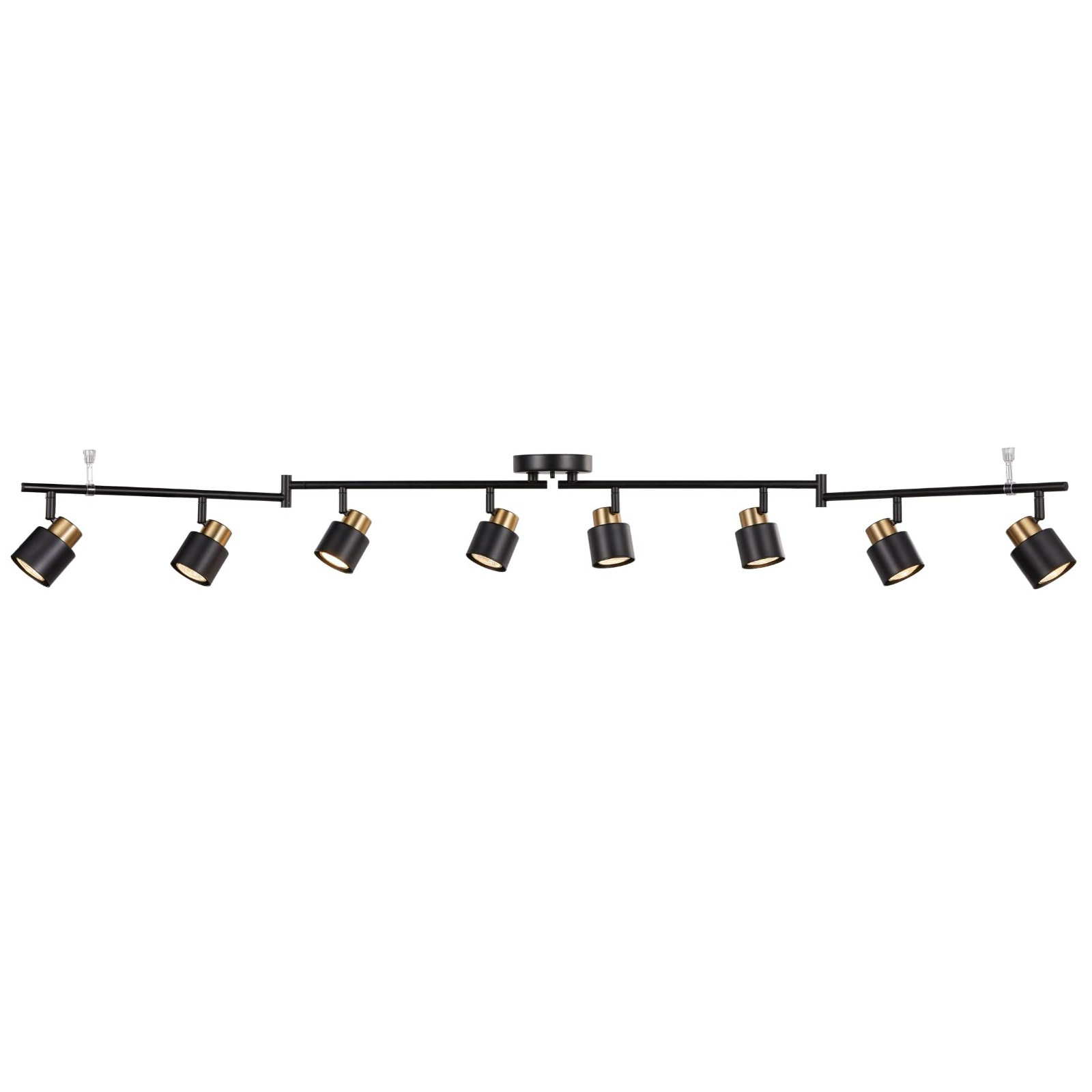 ZINOGI 8-Light Adjustable Heads Foldable Track Lighting Kit - Wayfair ...