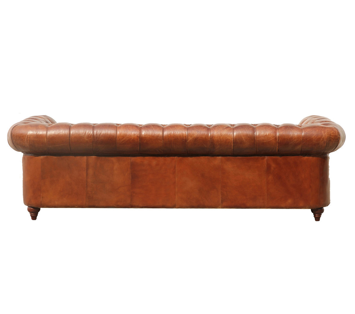 Pasargad Paris Club Genuine Leather Chesterfield Sofa & Reviews | Perigold