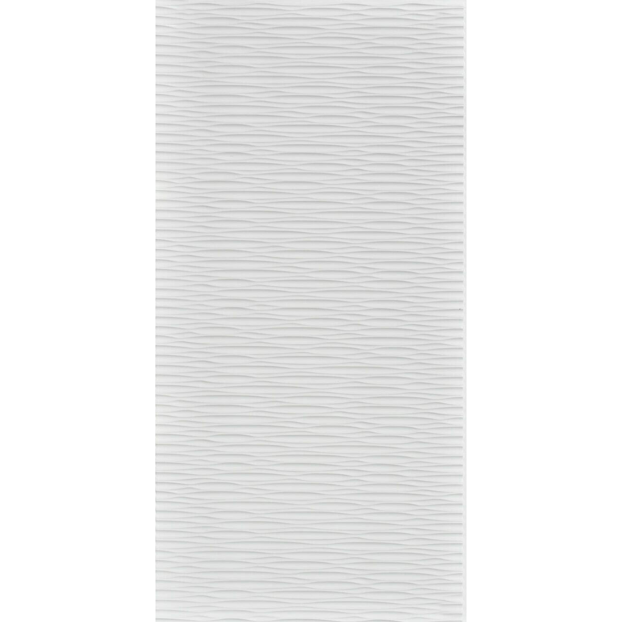 SAMPLE-Sahara Horizontal MirroFlex 4ft. x 8ft. Glue Up PVC 3D Wall ...