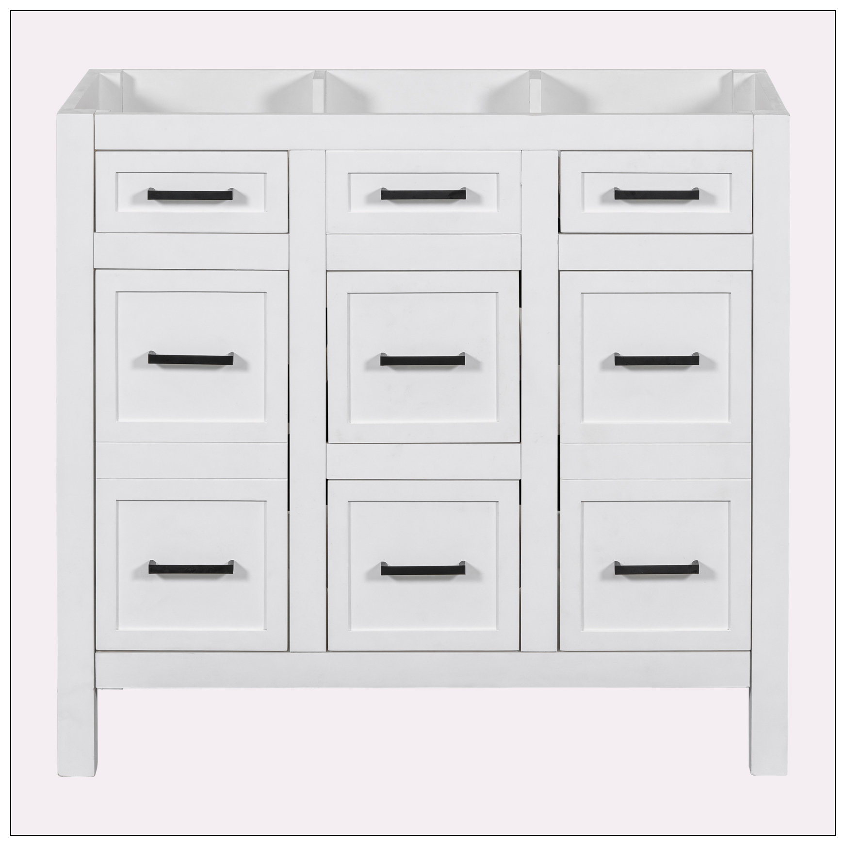 Paulafurinture 35.40'' Single Bathroom Vanity Base Only | Wayfair