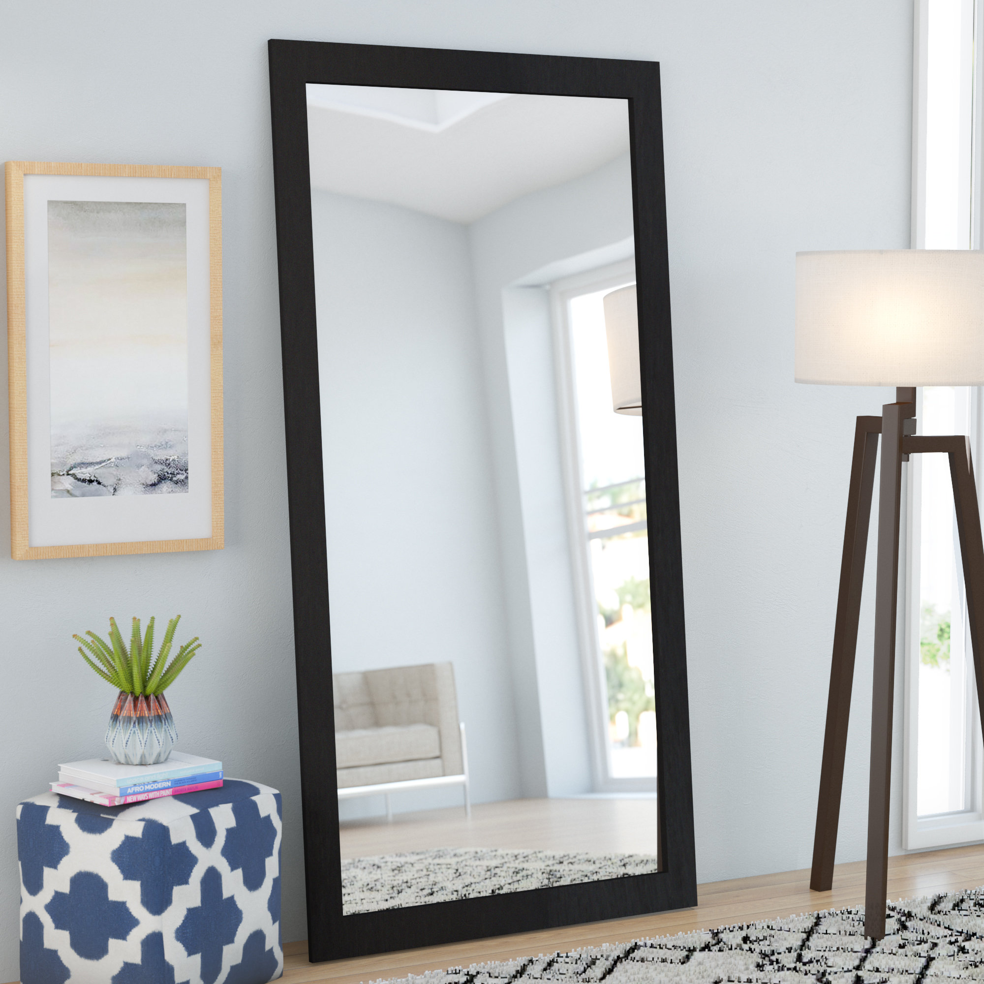 Wade Logan® Azeen Rectangular Accent Mirror & Reviews | Wayfair