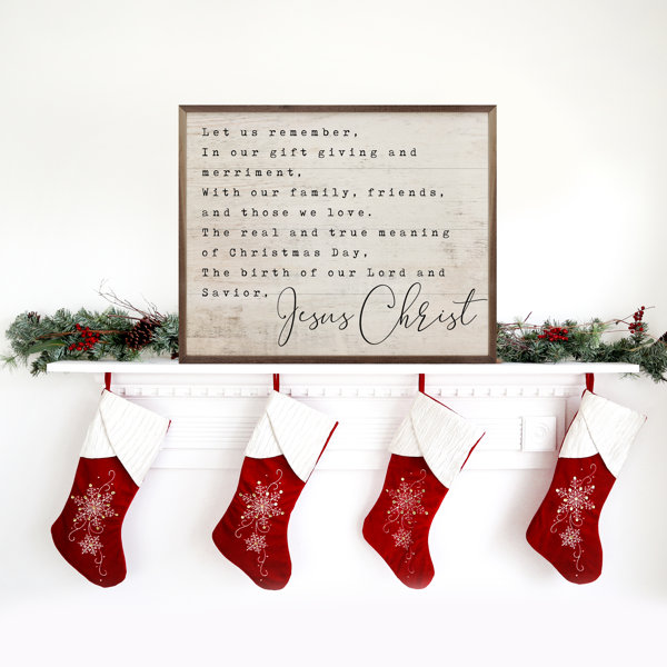 The Holiday Aisle® Jesus Christ Whitewash | Wayfair