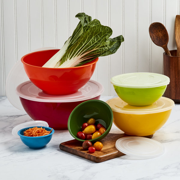 Basic Essentials 12pc Mixing Bowl Set with Lids & Reviews | Wayfair