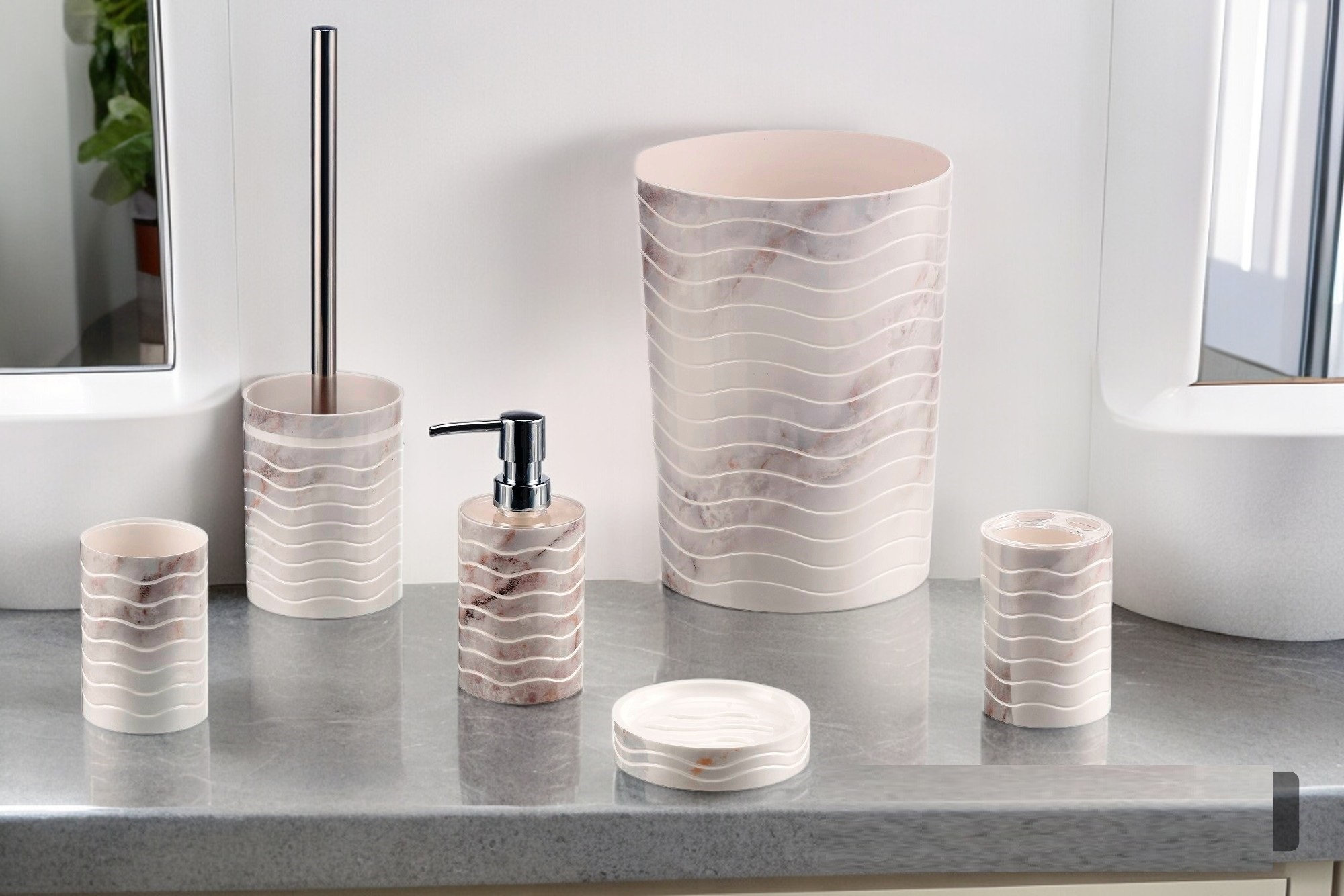 Ivy Bronx Hansfriedrich Bathroom Accessory Set - Wayfair Canada