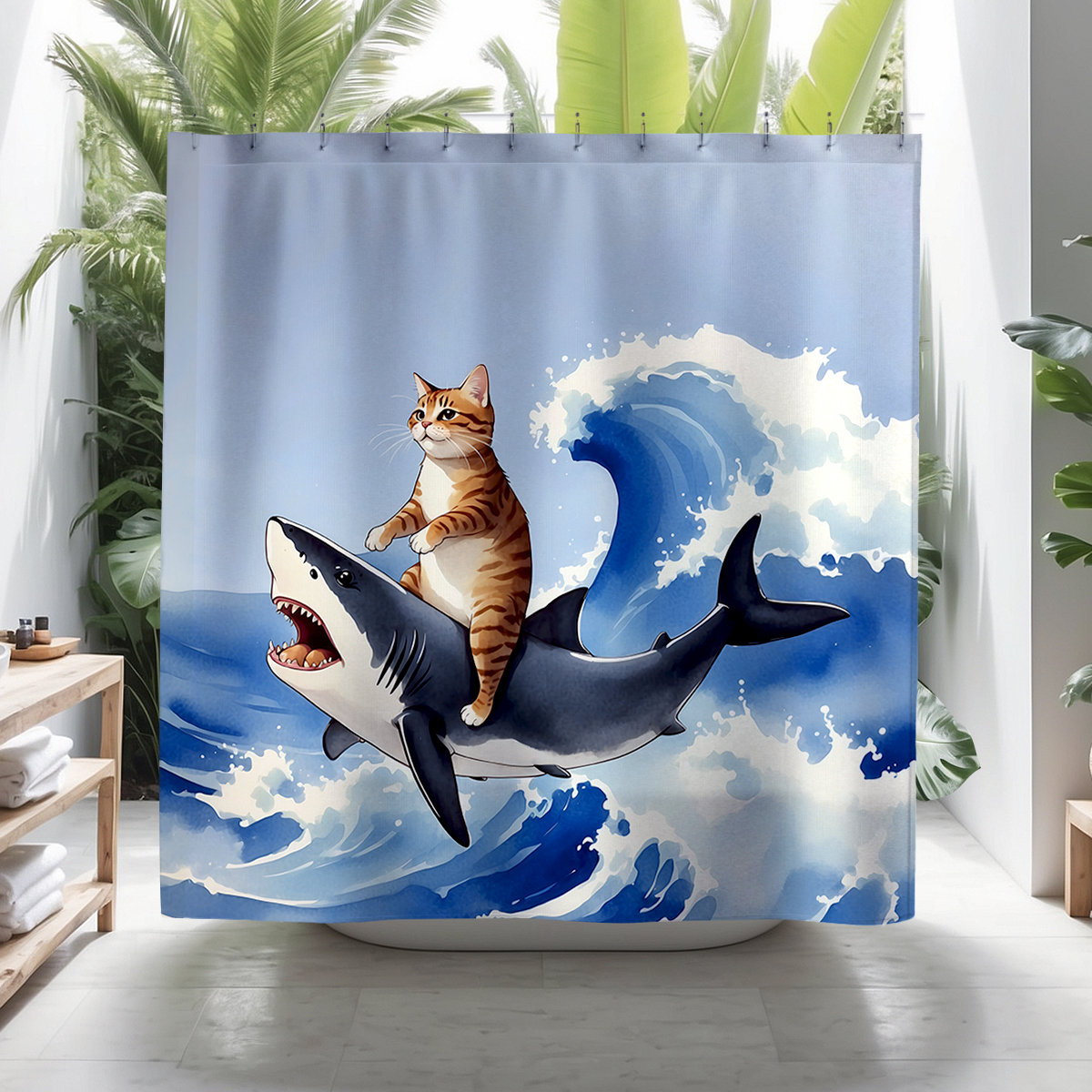 ULLI HOME Hulk Shower Curtain - Wayfair Canada